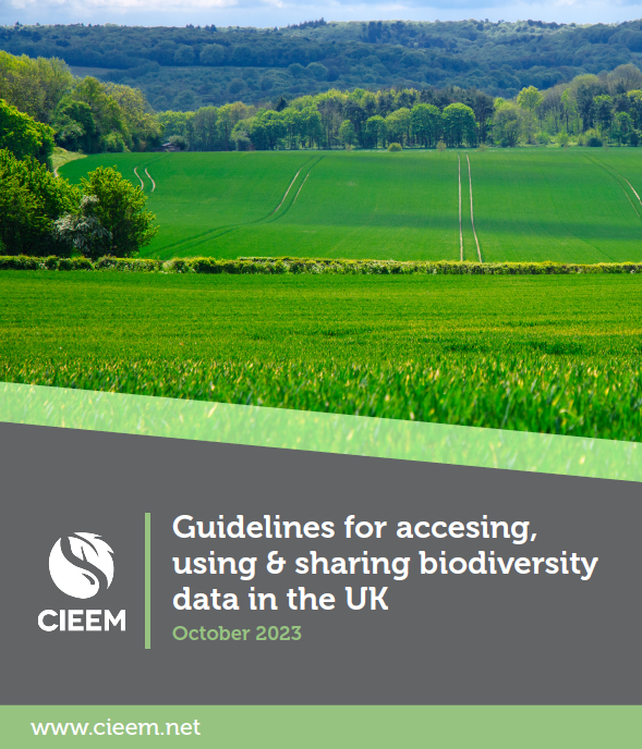 Guidelines for Accessing and Using Biodiversity Data in the UK | CIEEM