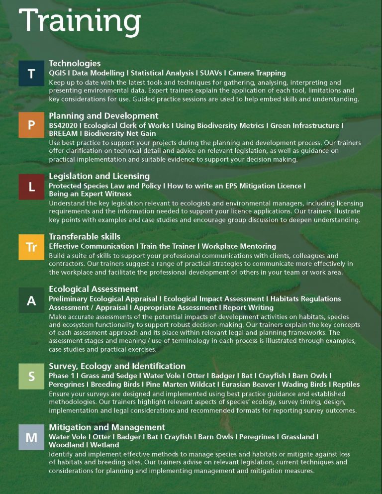 Training & Events | CIEEM